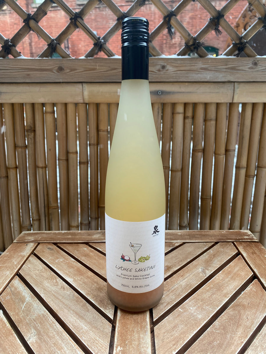 IZUMI Lychee Saketini 750ml – IZUMI Sake Brewery Online Shop